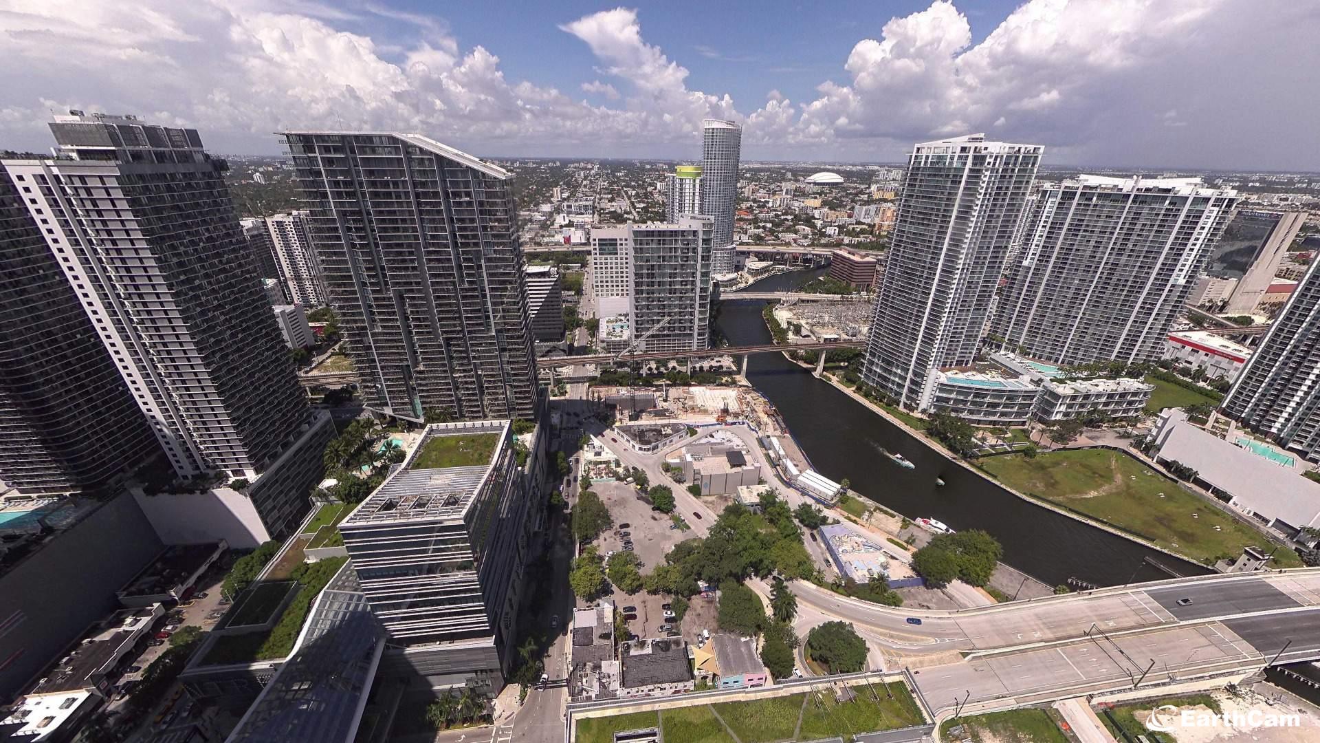 Lofty Brickell Debuts a New Webcam for Construction Progress ...