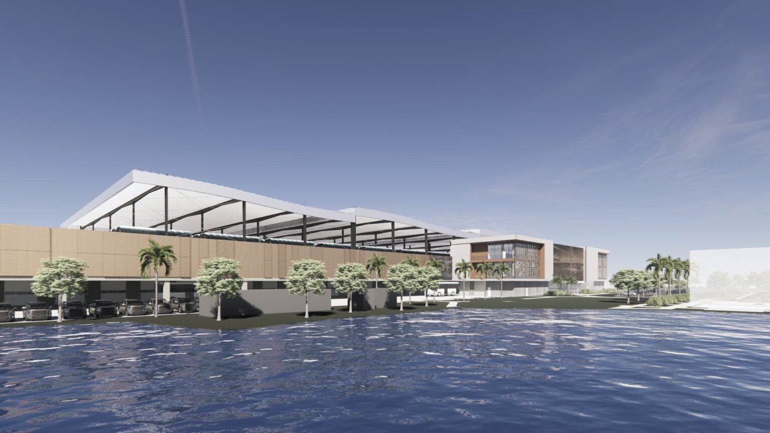 Broward County Transit Operations Facility Revealed in Pompano Beach - Floridian Development