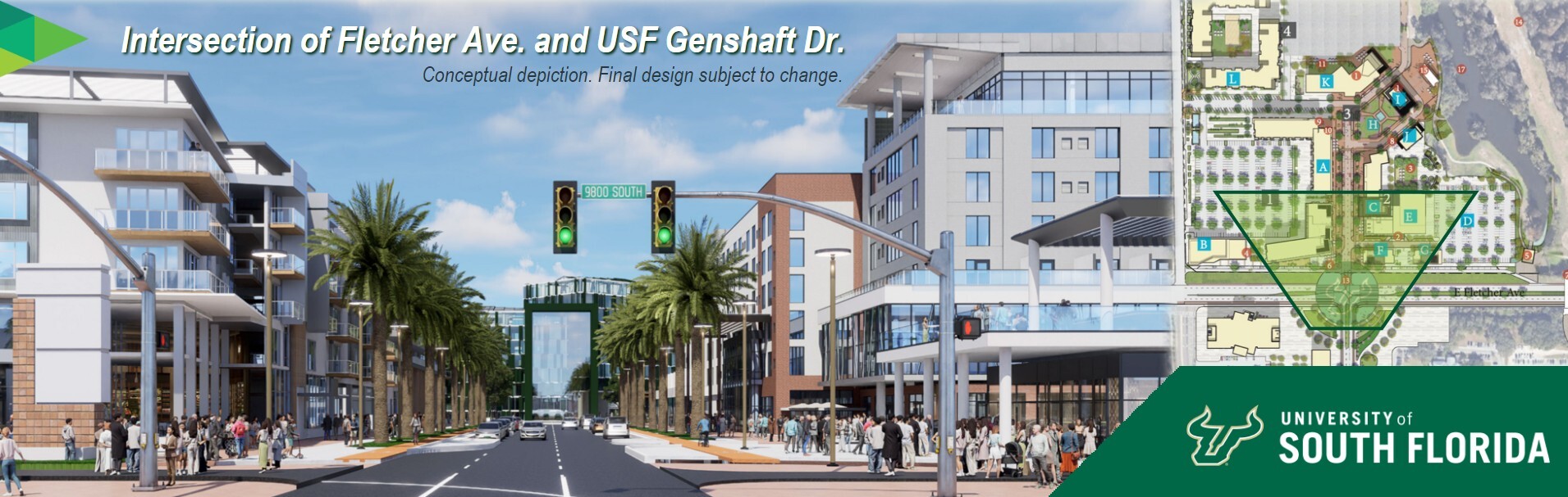 Plans Unveiled for USF's Long-Awaited Fletcher District - Floridian ...