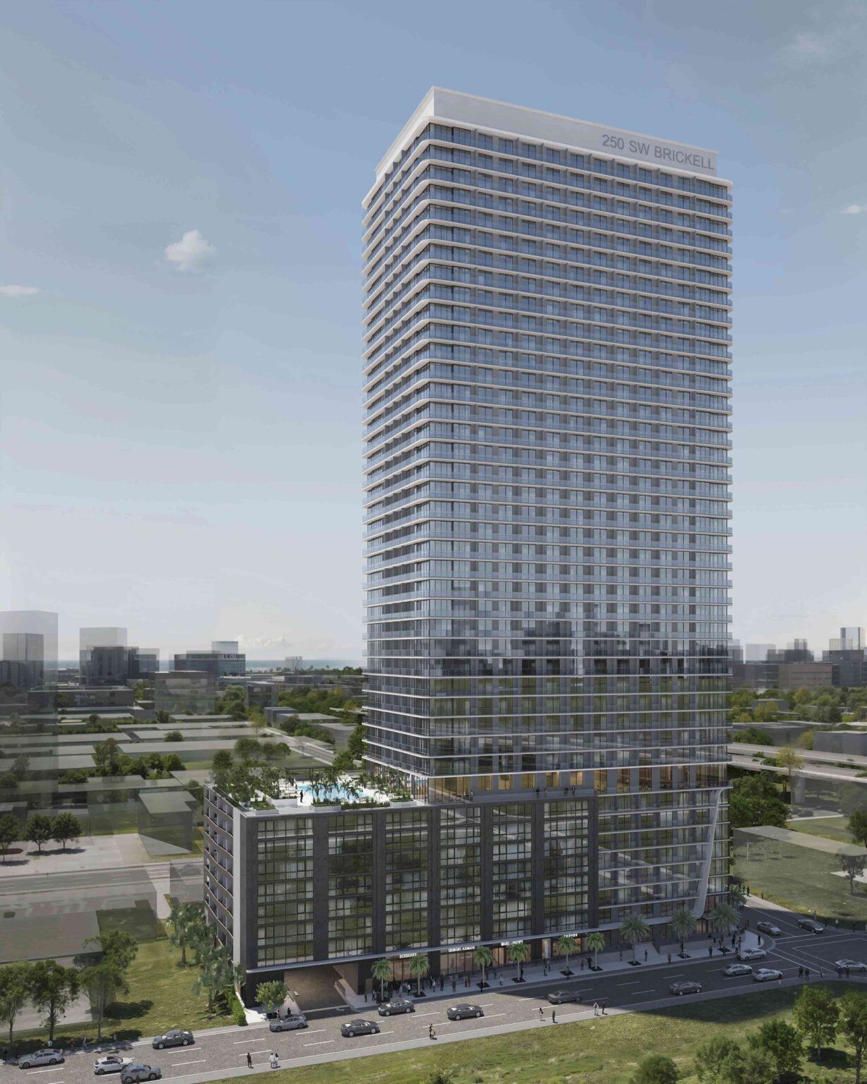 One of West Brickell’s Densest Residential Towers Planned at 250 SW 7th ...